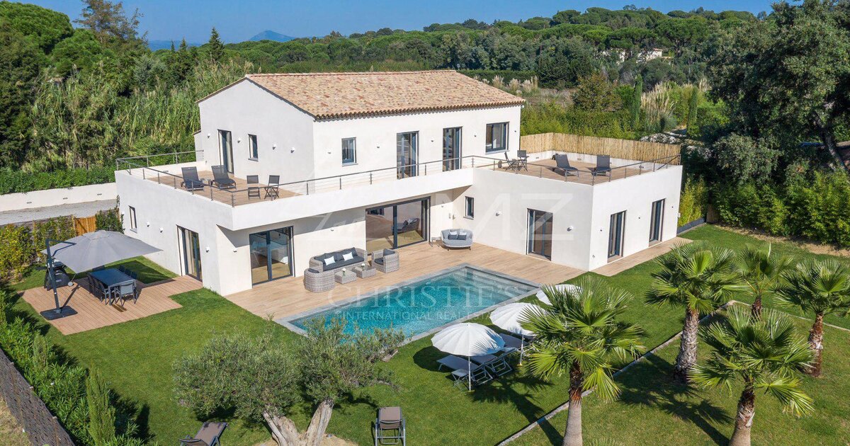 Saint-Tropez - Prachtige moderne villa dichtbij de stranden - Te koop ...