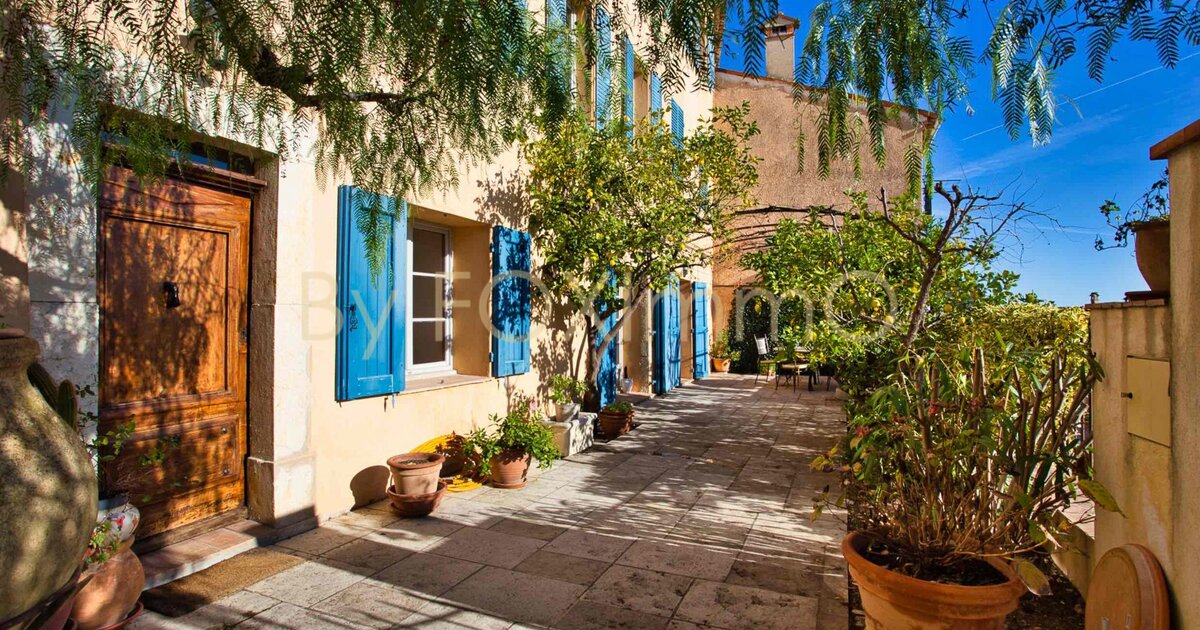 Dorpshuis 6 kamers met terras met zeezicht - Te koop Provence-Alpes-Côté d'Azur | Te-koop ...