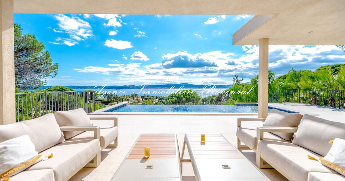 Prachtige villa met zeezicht en zwembad te koop in Saint Tropez - Te ...